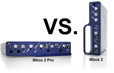 Mbox 2 Pro vs. Mbox 2